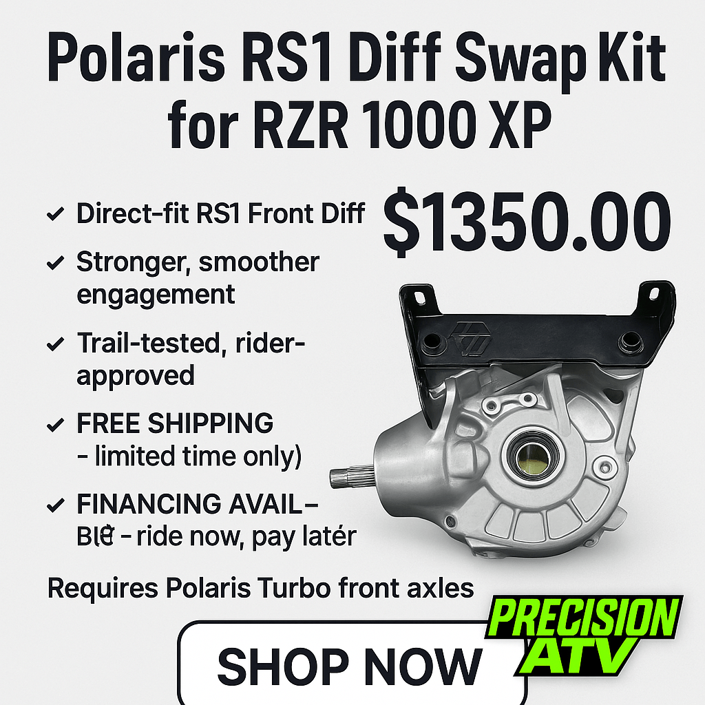 POLARIS RS1 DIFF SWAP KIT FOR THE POLARIS RZR 1000 XP AND XP4 ...